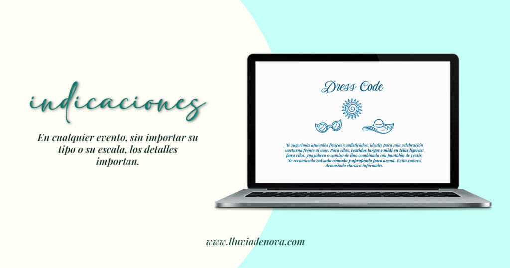 Indicaciones en Invitaciones Digitales: Guía Completa